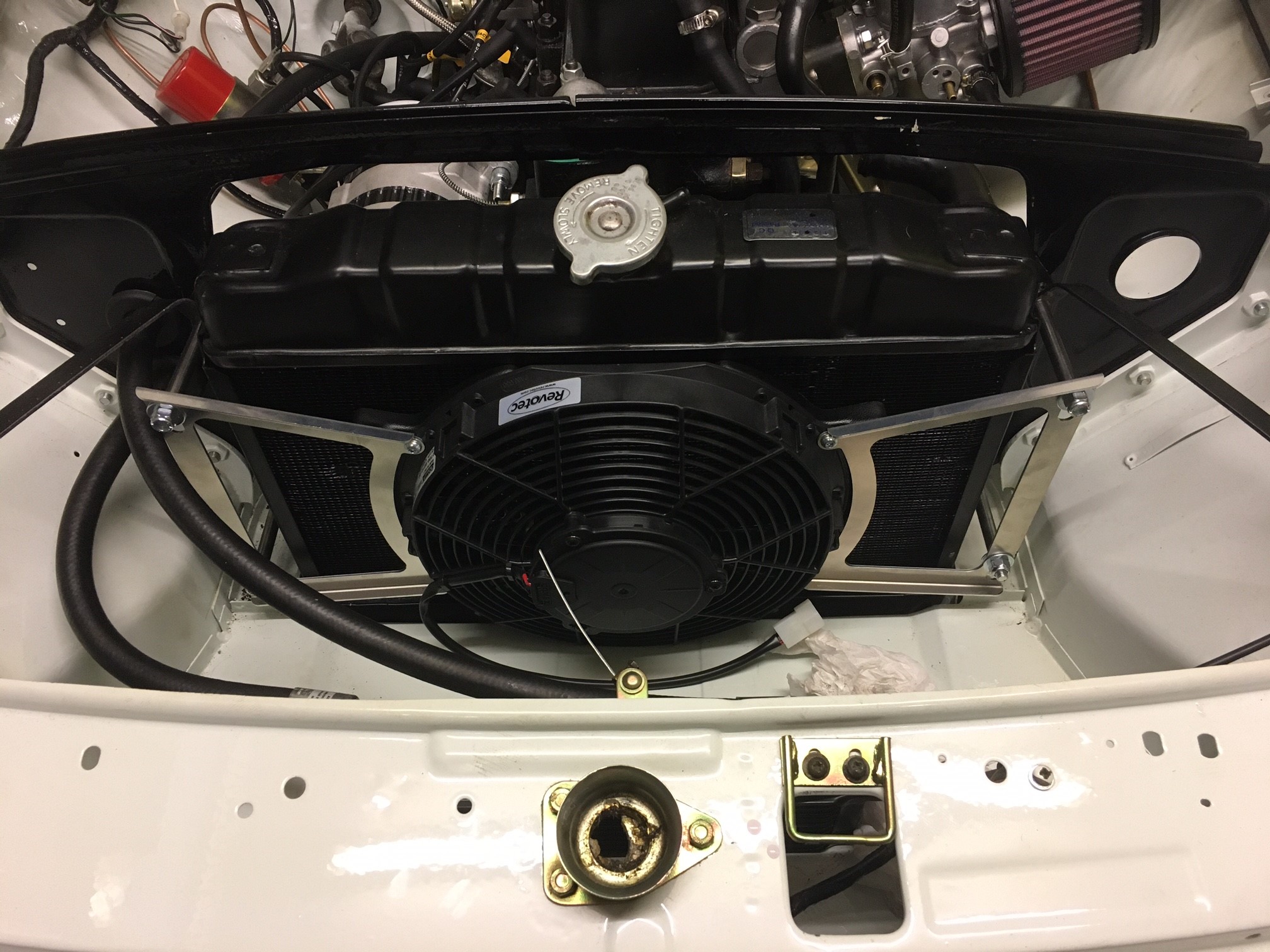 21 Feb 21 Electric Fan Installation – MGB-GT Restoration